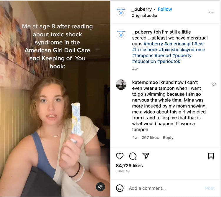 Our video about TSS went viral! – Puberry